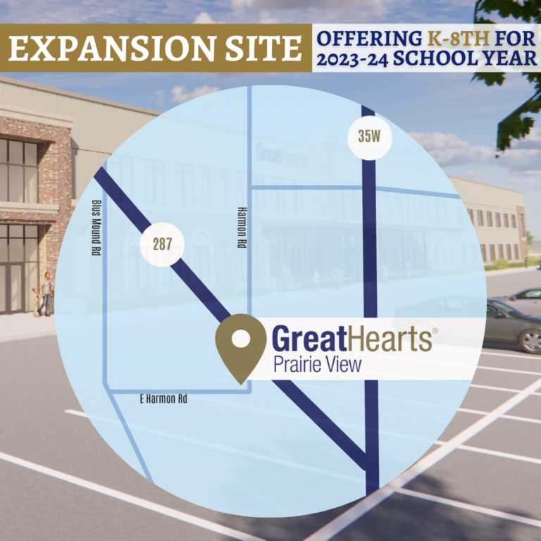 Contact Us - Great Hearts Prairie View, Expanding K-8